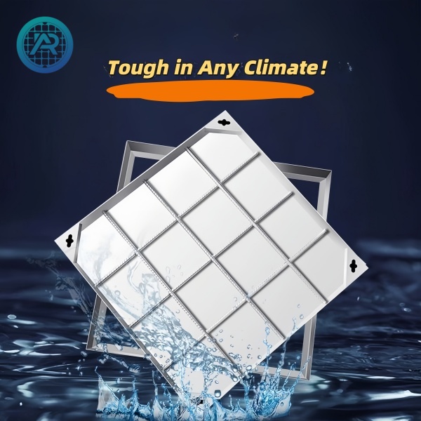 Supply High quality Steel Recessed Inspection Tile Manhole Cover And ...