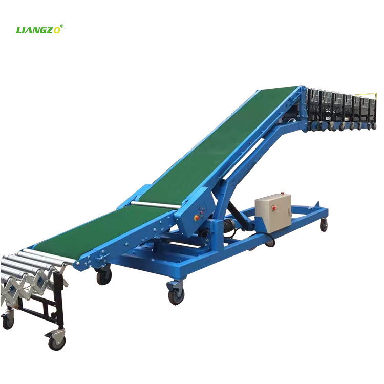 Supply LIANGZO OEM Portable Hydraulic Carbon Steel Belt Conveyor ...
