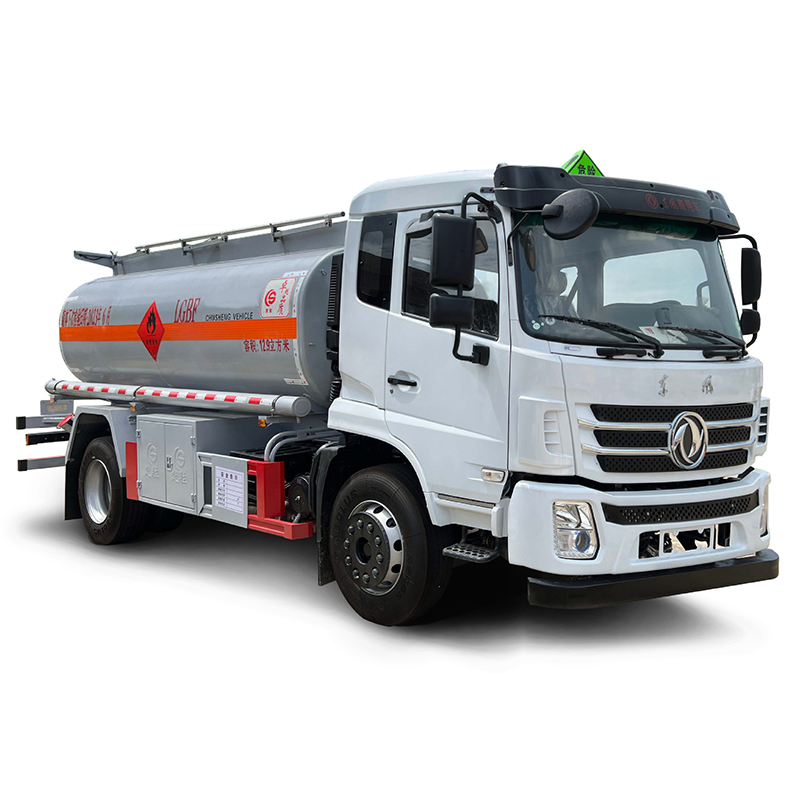Supply High Quality Dongfeng 12.9m3 Fuel Tanker Truck Wholesale Factory ...
