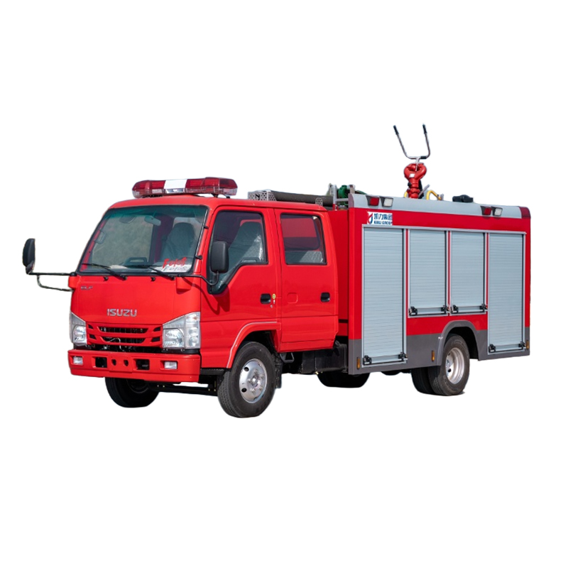 Supply 4X2 Isuzu New 120HP 2000 Litres Mini Fire Fighting Truck Fire ...
