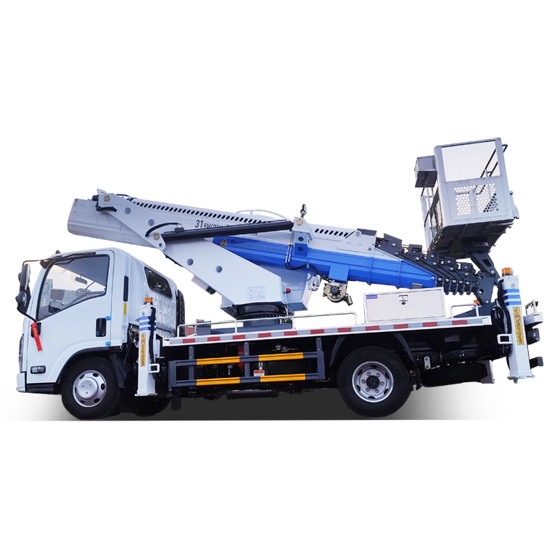 Dieksport ke Rusia Isuzu 31m teleskopik boom Trak platform udara,harga ...