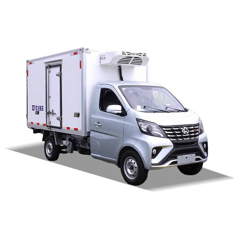 Supply Changan New Star Card (Rear Single Wheel) Refrigerated Truck ...