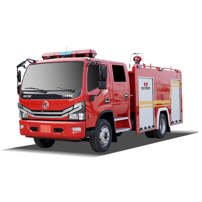Supply Dongfeng 5000L Fire Emergency Rescue Water Pumper Truck Small ...