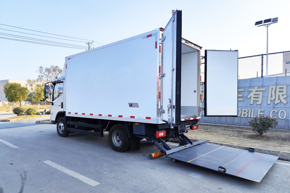 Supply 15 Cubic Meters Foton Forland L5 Box Cargo Transport Truck ...