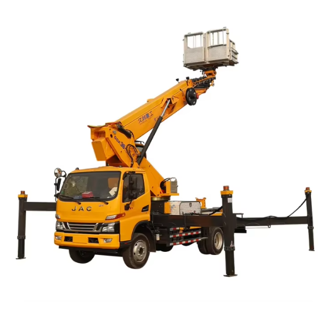 Supply 26m New Aerial Manlift Work Platform Truck Wholesale Factory ...