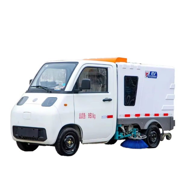 Supply 4*2 Pure Electric Sweeper Vehicle Mini Street Sweeper Machine ...