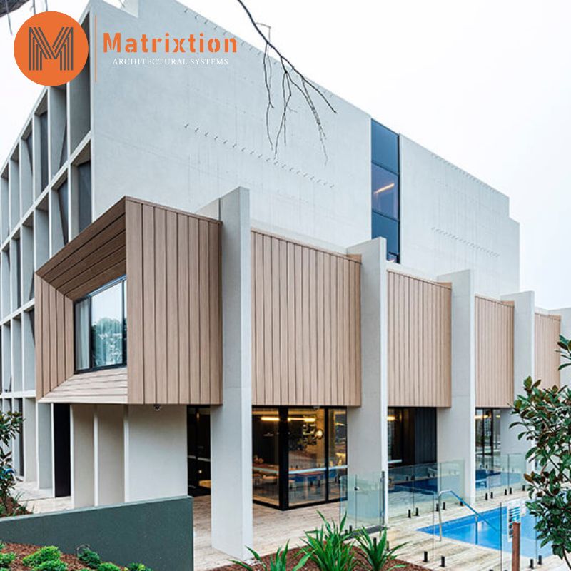 Supply Exterior Aluminium Wall Cladding Extruded Facade Wholesale ...