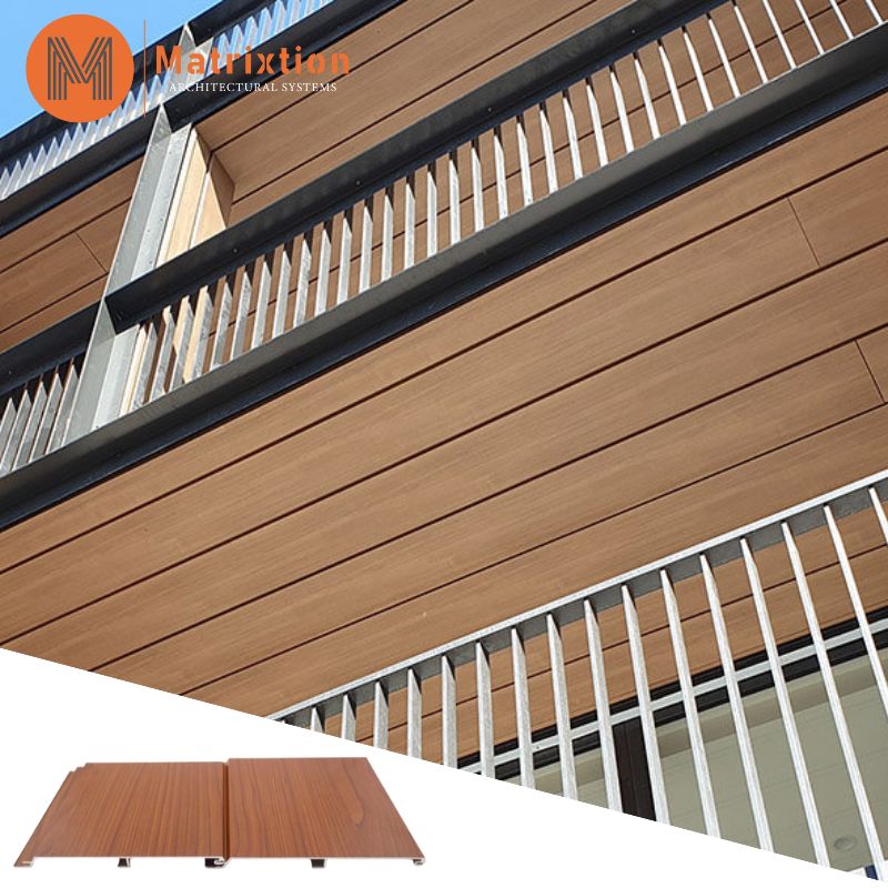 Aluminum Siding Texture Wood Alumaboard® Alternatives: Exterior