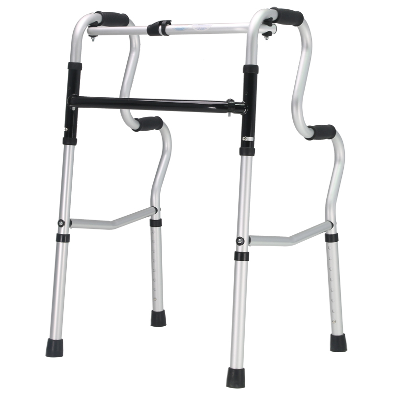 Supply Medical Aluminium Height Adjustable Fold up Walker Wholesale ...