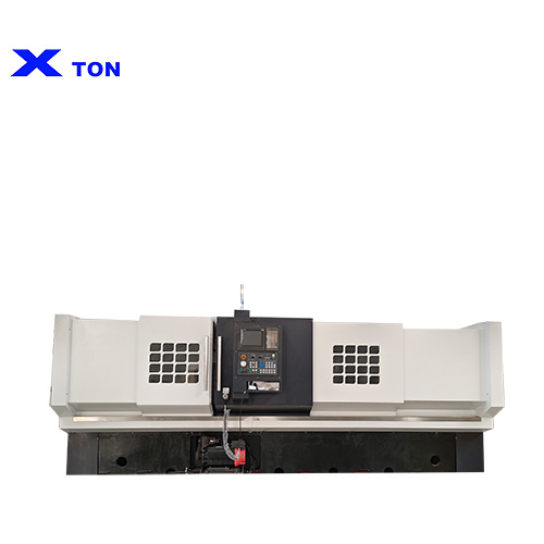 Supply Double turret CNC double head lathe for vehicle axles Wholesale ...