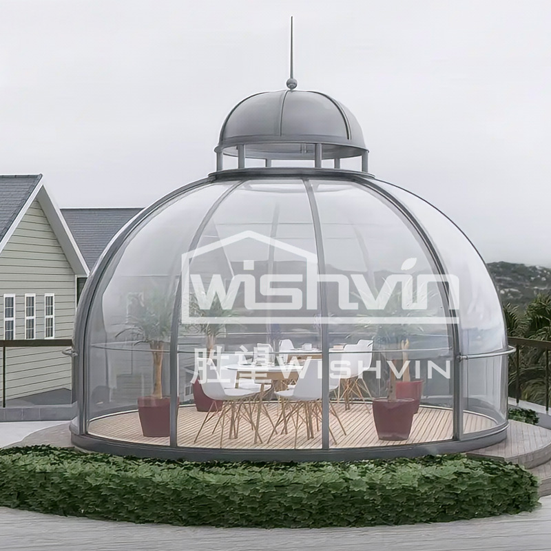 Supply Wishvin Star Dome House Modular Movable Houses Circular Camping ...