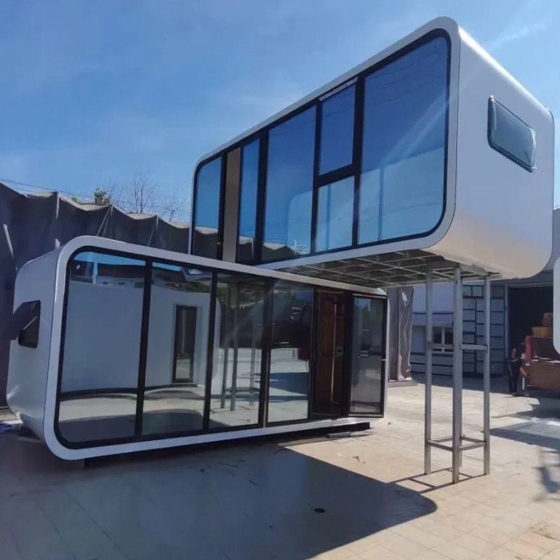 Supply prefab house Q5 smart homes Multifunctional offices Mobile ...
