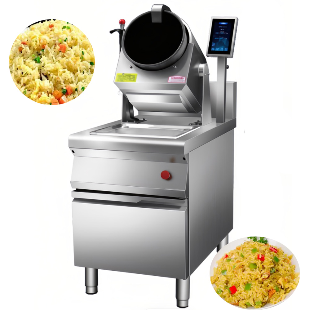 Supply SEMIKRON Automatic Stir fry Cooking Wok Machine WIth AI Cooking ...