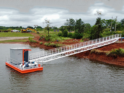 Supply Water Pumping Pontoon Barge Wholesale Factory - SHANDONG HAIDING ...