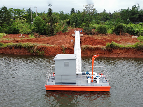 Supply Water Pumping Pontoon Barge Wholesale Factory - SHANDONG HAIDING ...