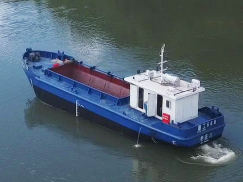 Manufacturing process of split hopper barge - SHANDONG HAIDING ...