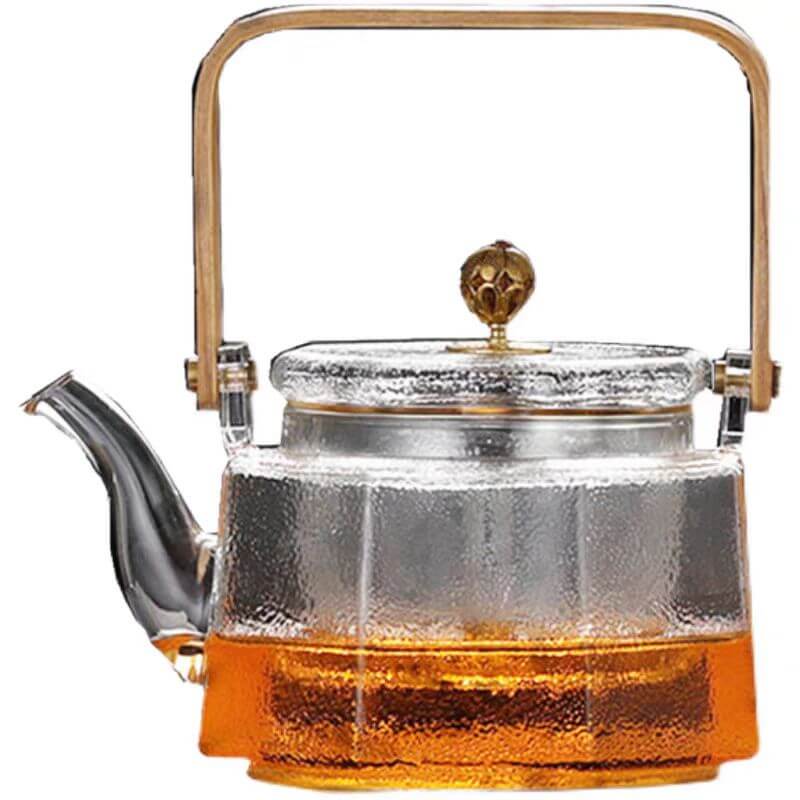 Supply Stovetop Modern Square Glass Teapot With Filter Wholesale ...