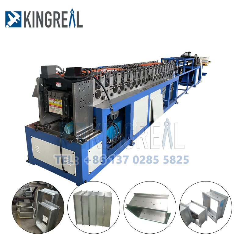 Supply Fire Damper Frame Roll Forming Machine Wholesale Factory ...