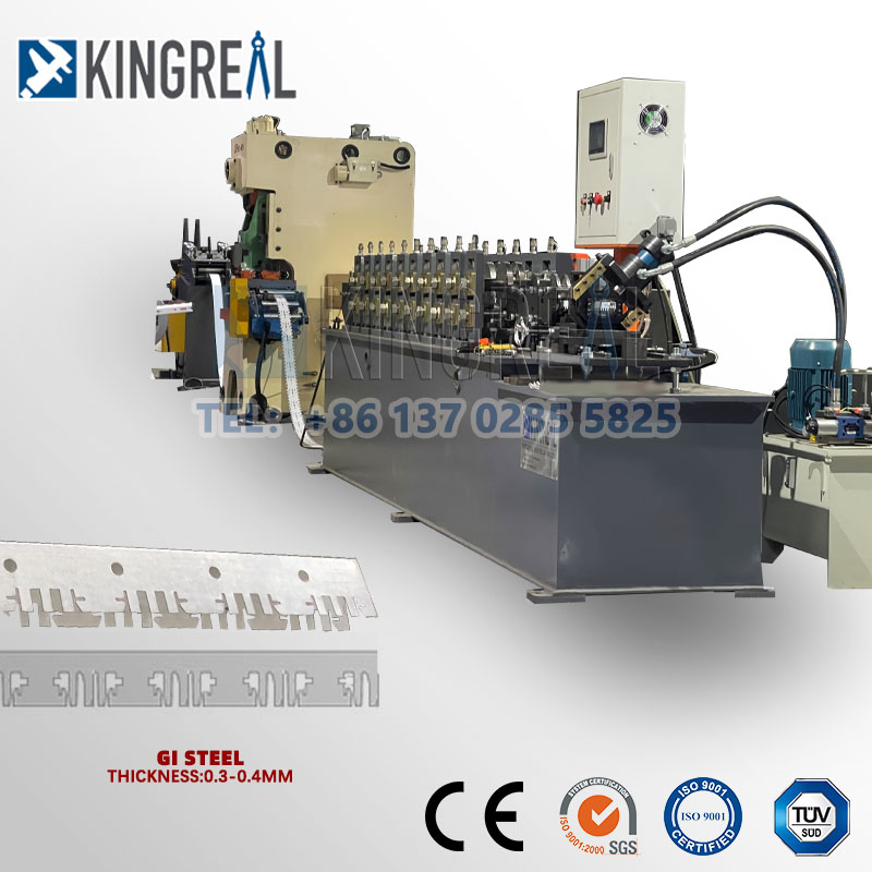 Supply Baffle Ceiling Carrier Roll Forming Machine Wholesale Factory ...