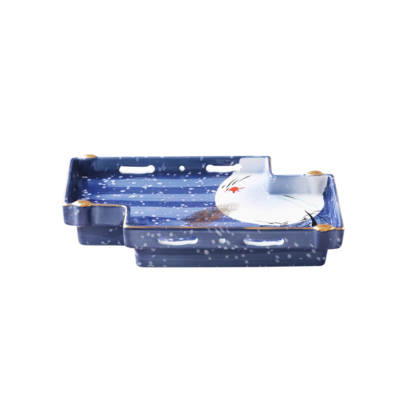 Supply Ceramic sushi plate, sushi long plate, Japanese tableware ...