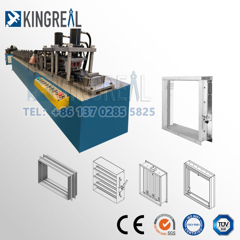 Supply Volume Control Damper Making Machine Wholesale Factory ...