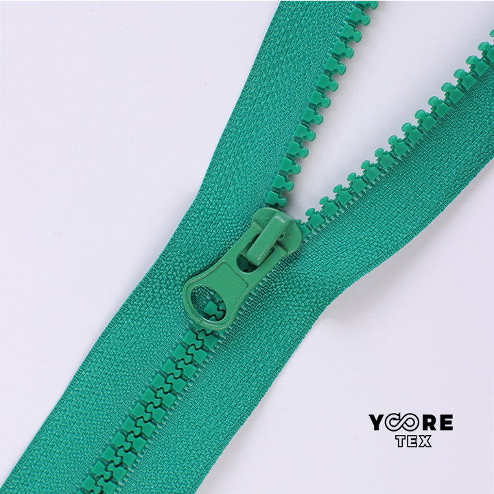 Supply T2T Recycled Polyester Zipper – Resin Teeth & Metal Slider ...