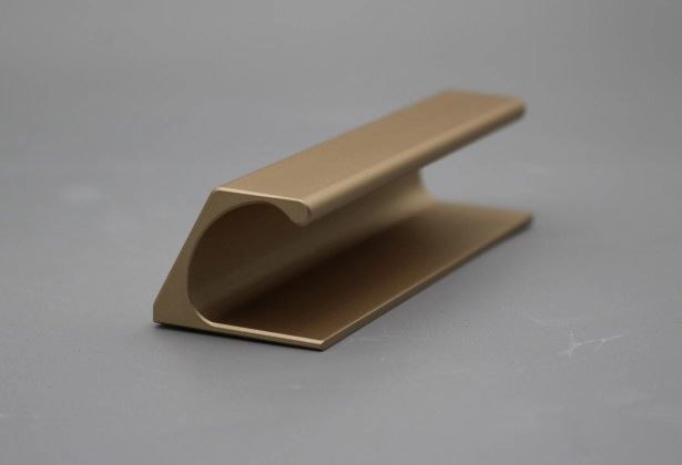 Supply Brass C Type Aluminum Profile Handle Sliding For Cabinet ...