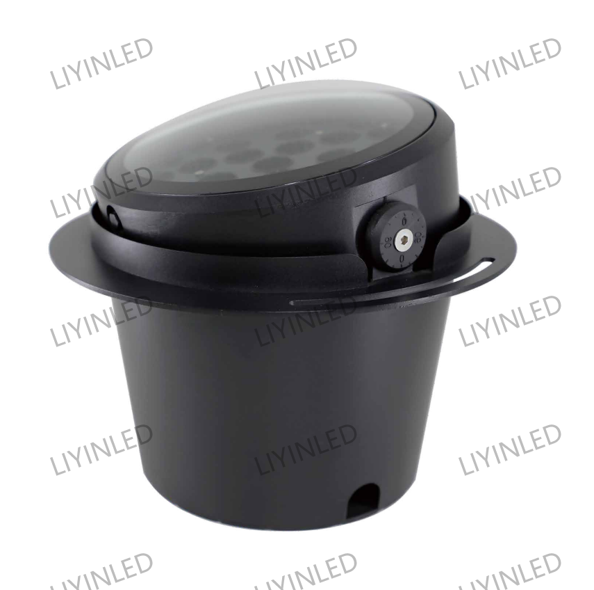 Supply adjustable beam angle Die-cast aluminum led underground light LY ...