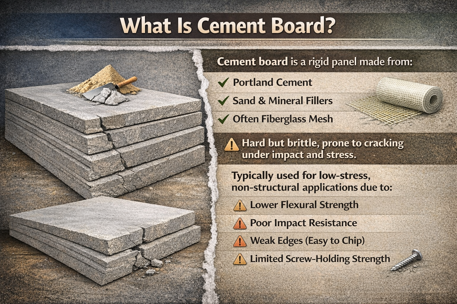 Cement Board vs. Fibre Cement Board: What's the Real Difference ...