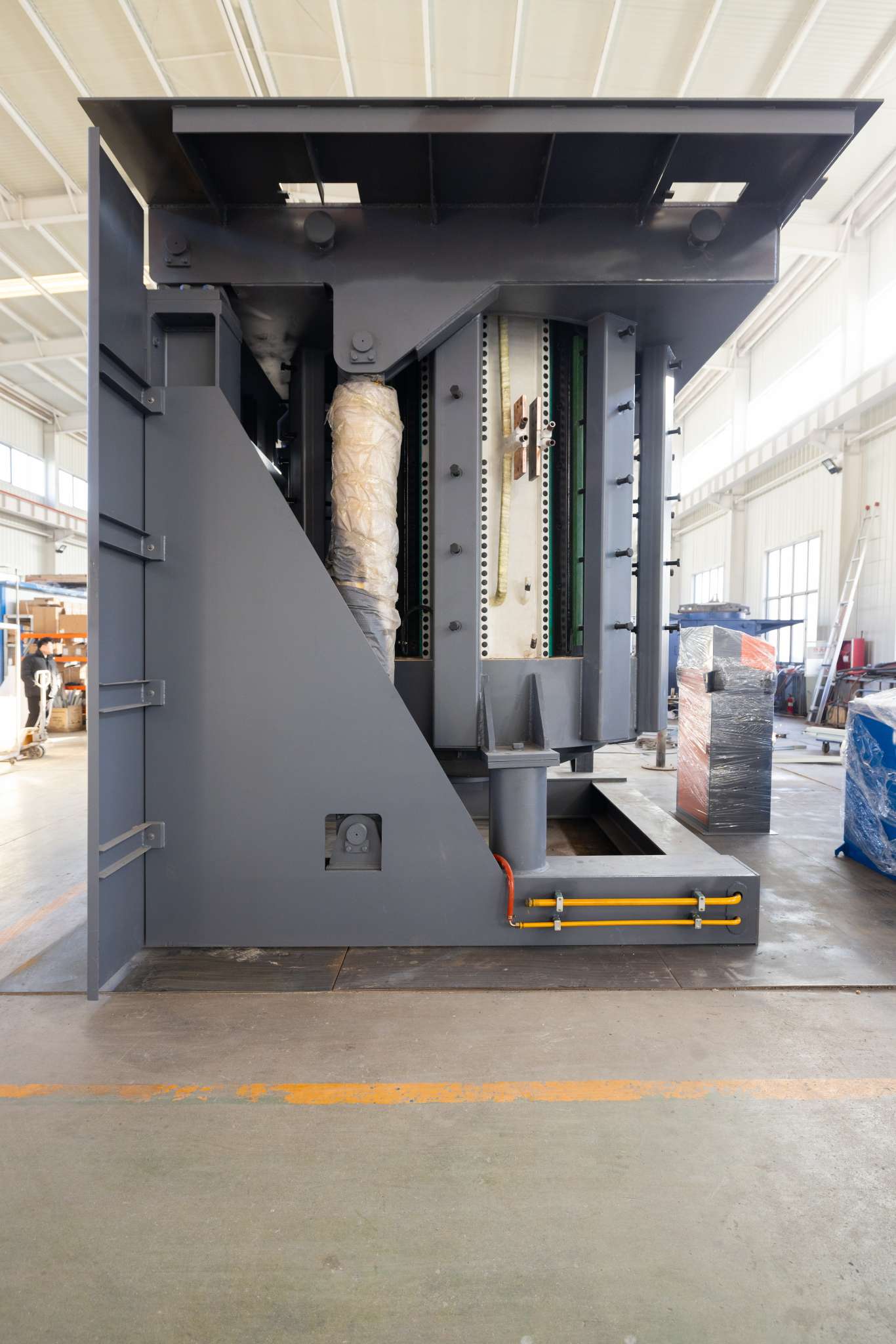 15-Ton Steel Shell Induction Melting Furnace - Shandong Kangda Electric ...