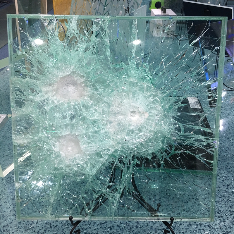 Supply Bulletproof Laminated Safety Glass for important position ...