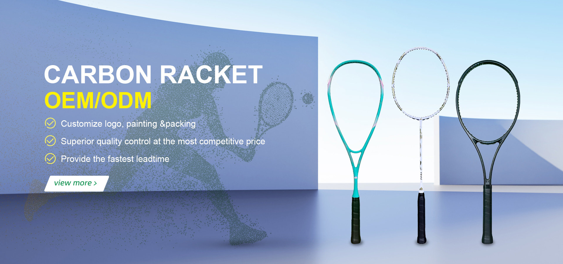 Tennis Racket, Squash Racket, Badminton Racket Suppliers - Heyuan Taiji ...