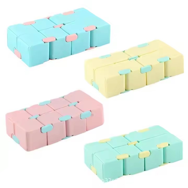 Supply Macron Color Magic Puzzle Flip Cube Finger Toy Endless Cube Toy ...