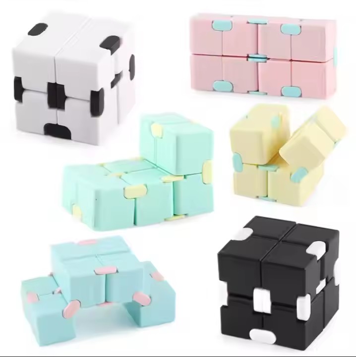 Supply Macron Color Magic Puzzle Flip Cube Finger Toy Endless Cube Toy ...