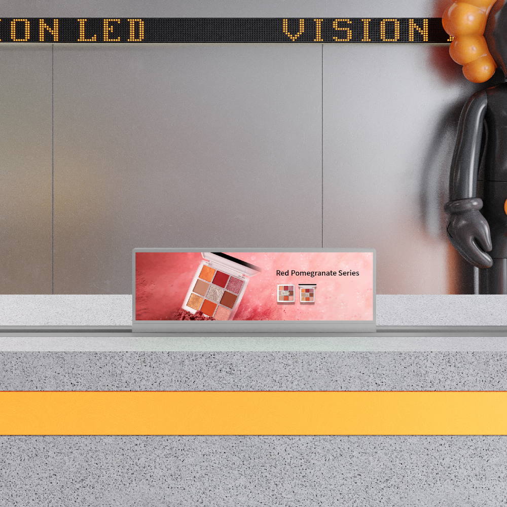 Magnetic Retail Digital Signage | Tool-Free Shelf Advertising Screen ...