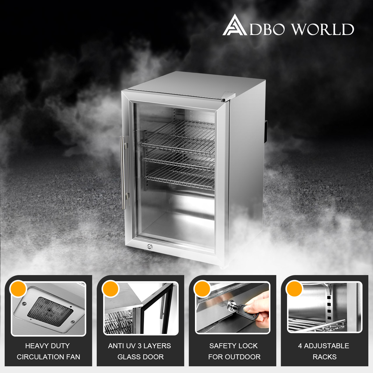 Supply Single Door Outdoor Mini Fridge Wholesale Factory - ADBO WORLD ...