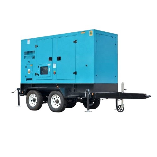 Supply Capable of towing a fourwheel trailer 200 kW mobile generator ...