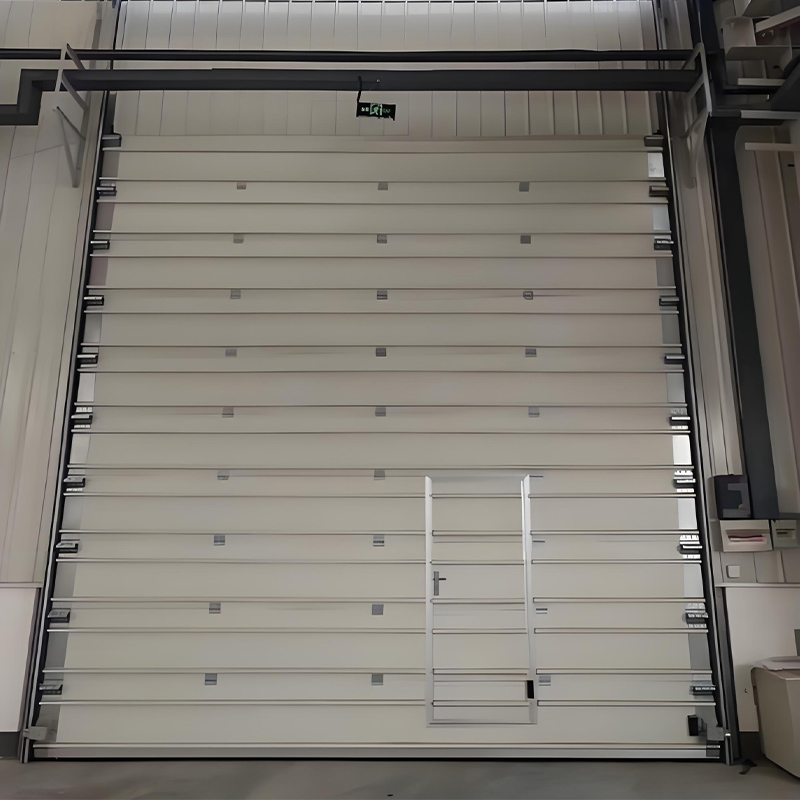 Supply fire shutter with escape door Wholesale Factory - Jiangsu ...