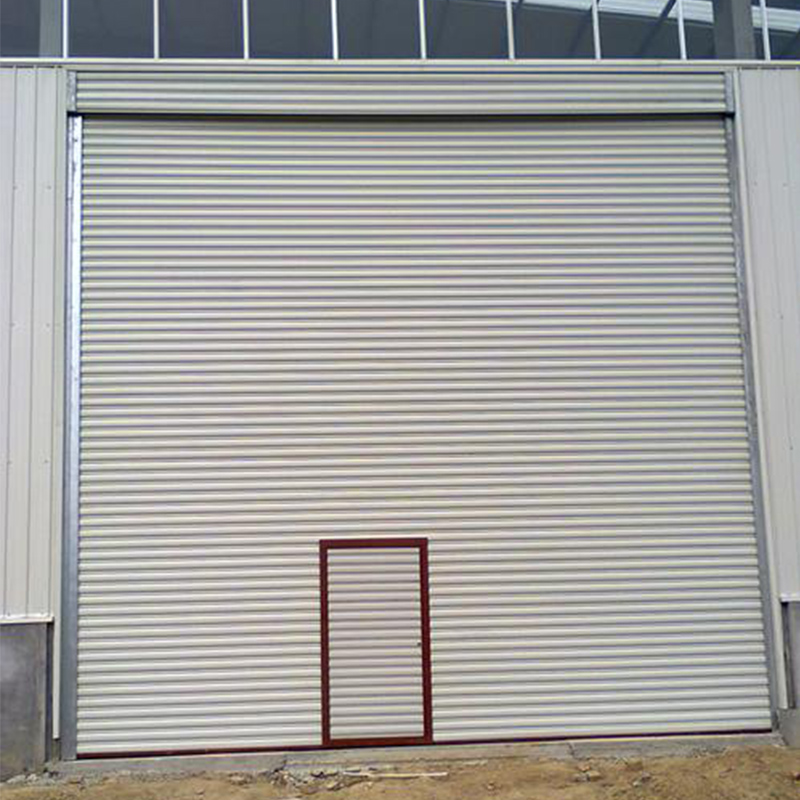 Supply fire shutter with escape door Wholesale Factory - Jiangsu ...