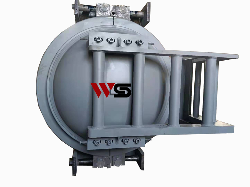 Supply High Quality ASME TWO Clamp Ring Quick Opening Closure for ...