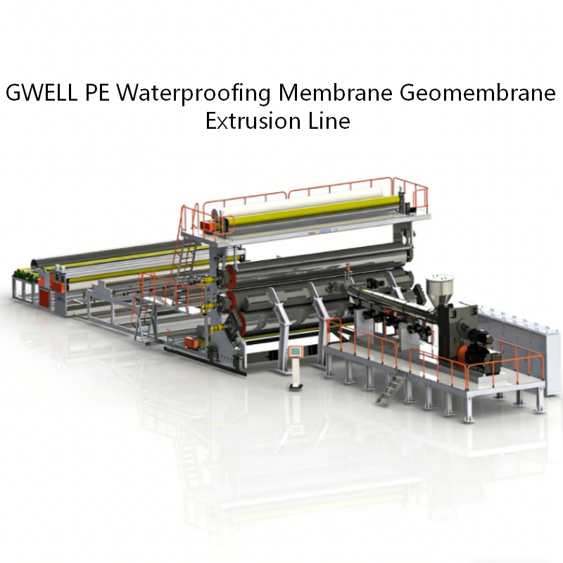 Supply GWELL PE TPO Waterproofing Membrane Geomembrane Extrusion Line ...