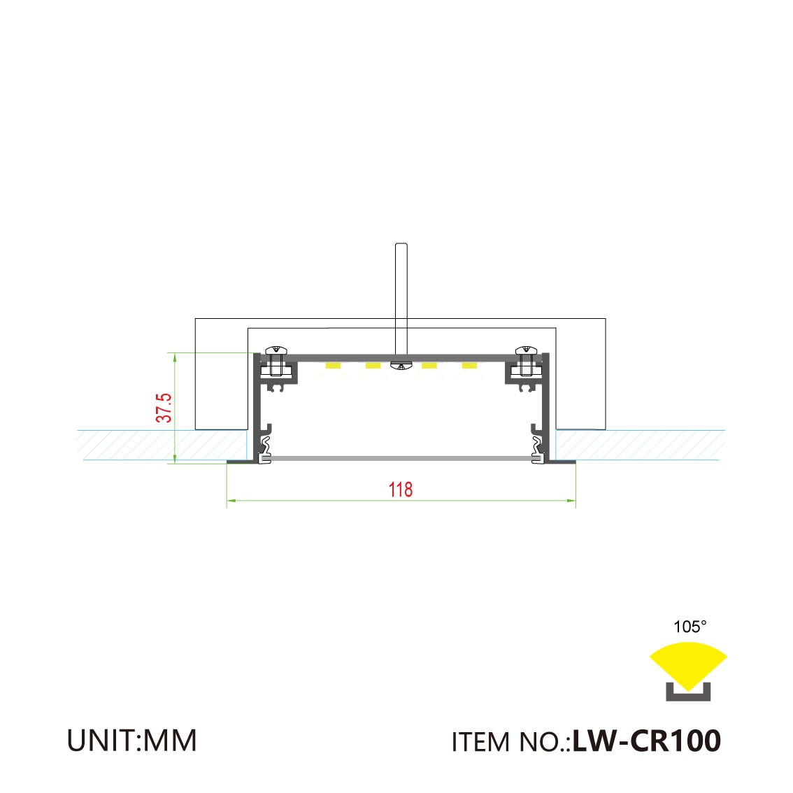 Supply CRX100 Custom Make Curved Led Profile Wholesale Factory ...