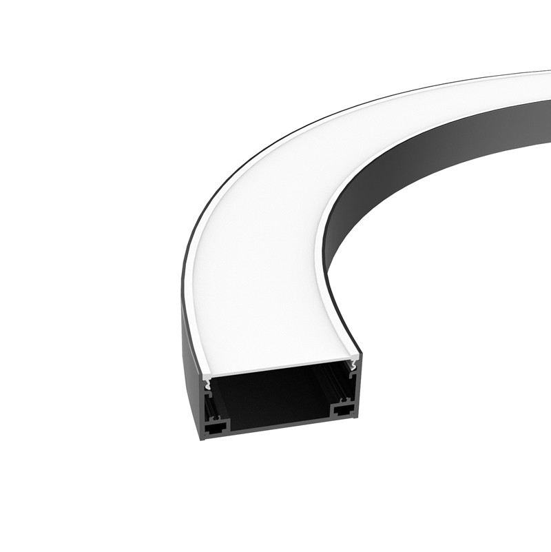 Supply CX80 80mm wide Curved pendant profile 80x75mm Wholesale Factory ...