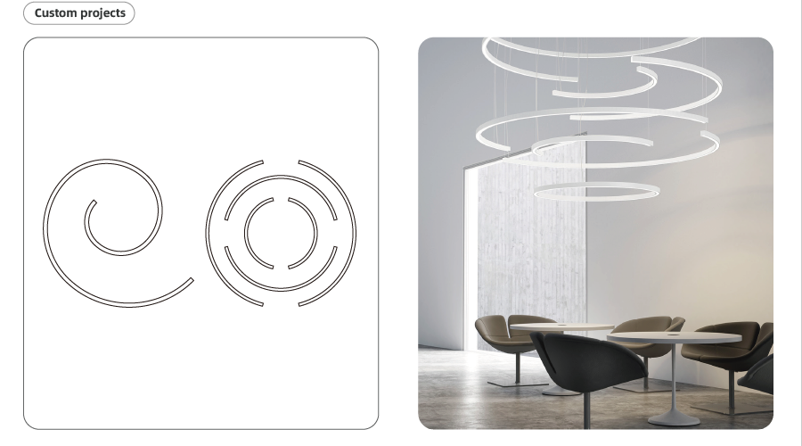 Supply C25 Linear curved LED Profile Wholesale Factory - LEDWIDE ...