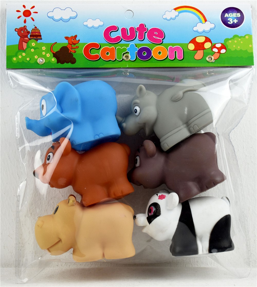 Vinyl Animals 6 Pcs In One Bag-Jieyang Liangliang Toy Factory – WAIMAONIU