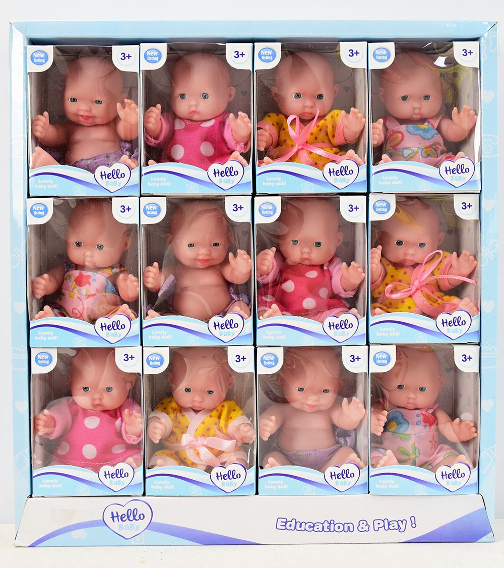 5 Inch Reborn Doll 12 Pcs In One Display Box-Jieyang Liangliang Toy ...