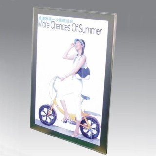 Supply Double sided Floor standing aluminum seg frame led light box ...