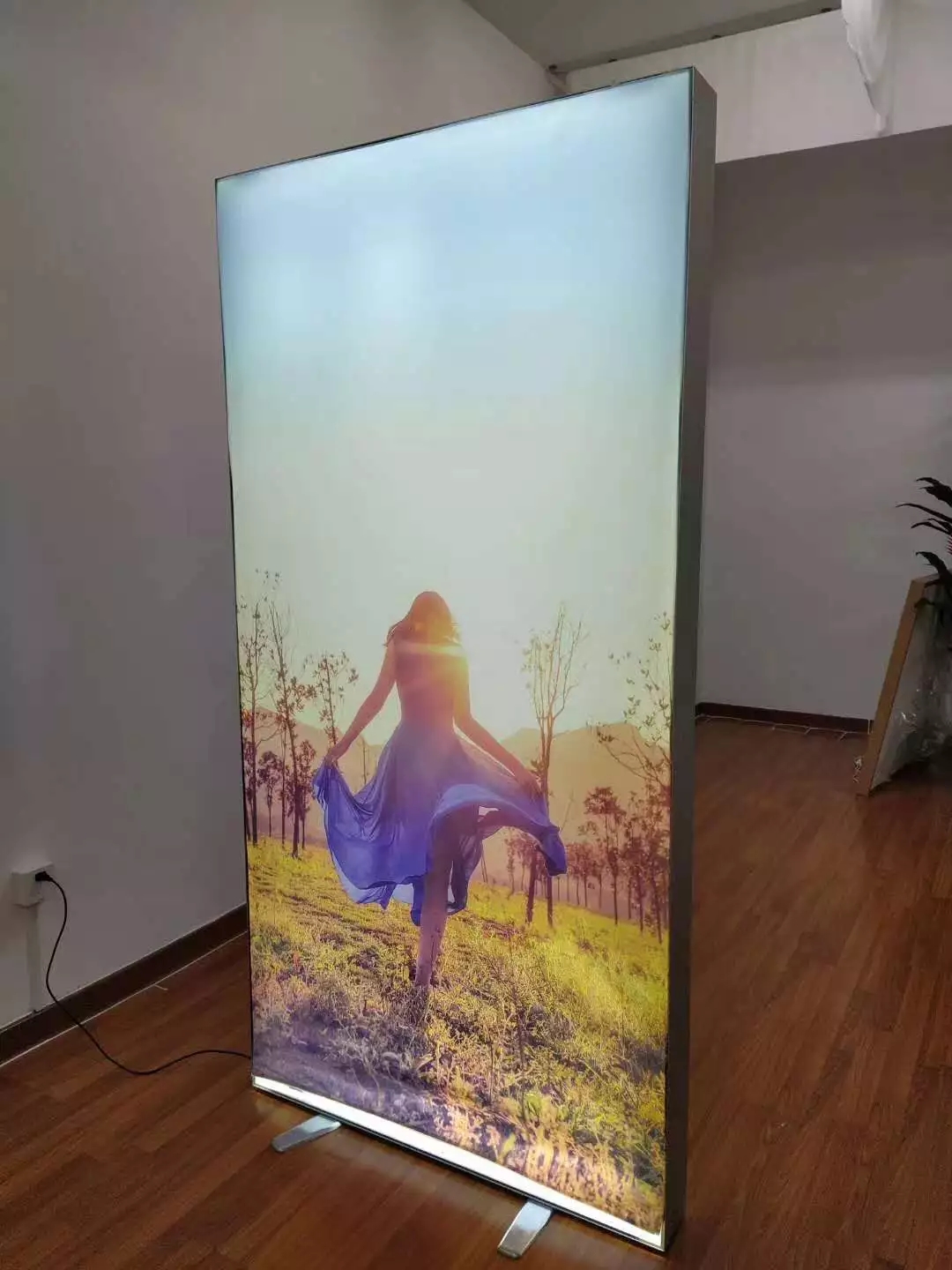 Supply Double sided Floor standing aluminum seg frame led light box Wholesale Factory - DD DISPLAY