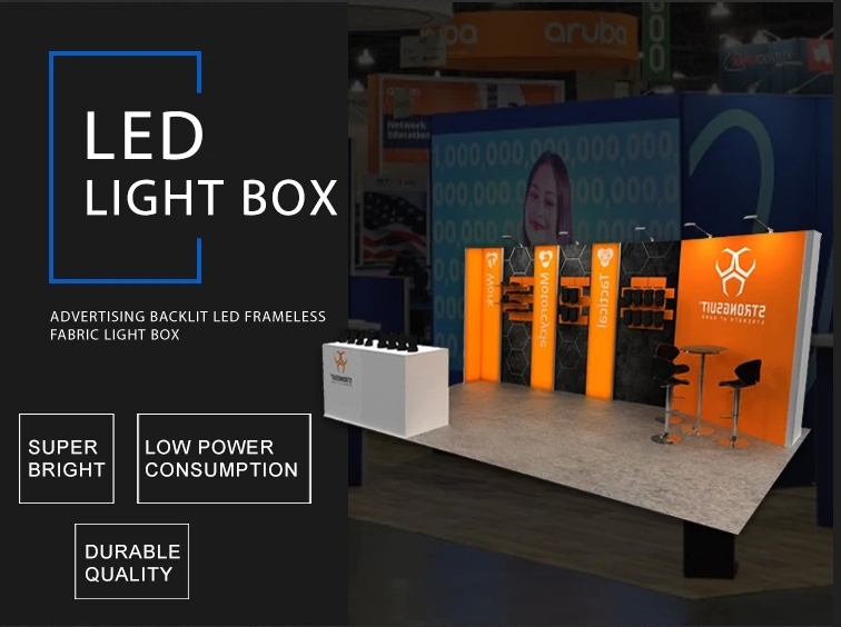 Supply Exhibition Booth LED lightbox Trade Show Booth Wholesale Factory ...