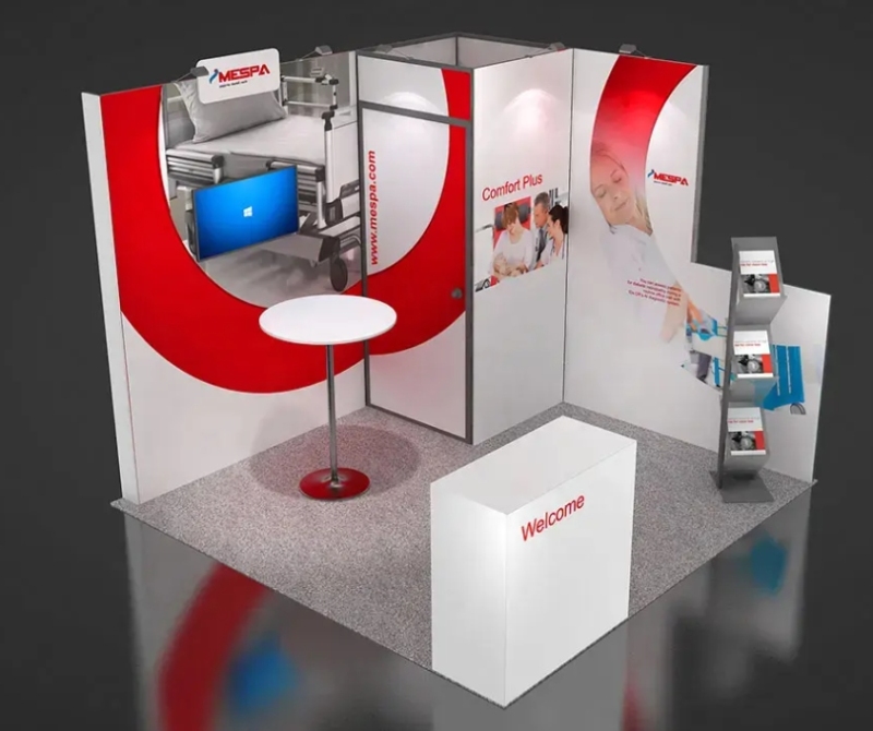 Supply Exhibition Booth LED lightbox Trade Show Booth Wholesale Factory ...